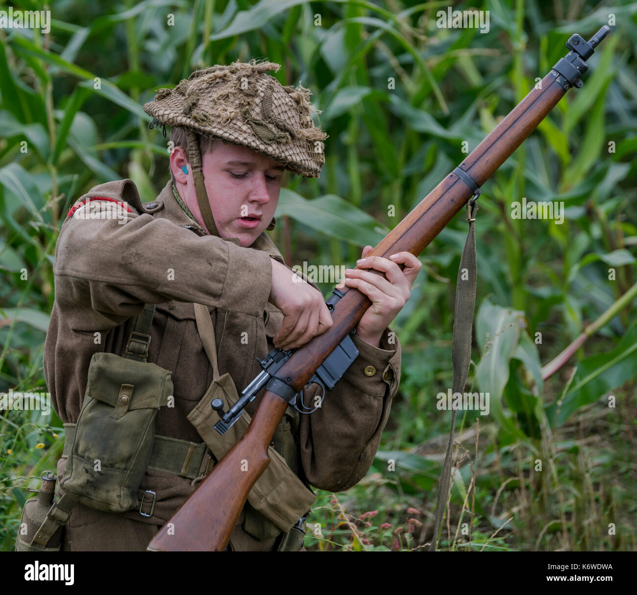 The Victory Show WW2 Reenactment Stock Photo - Alamy