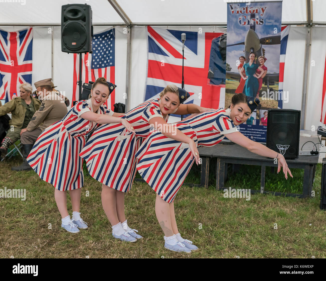 The Victory Show WW2 Reenactment Stock Photo - Alamy