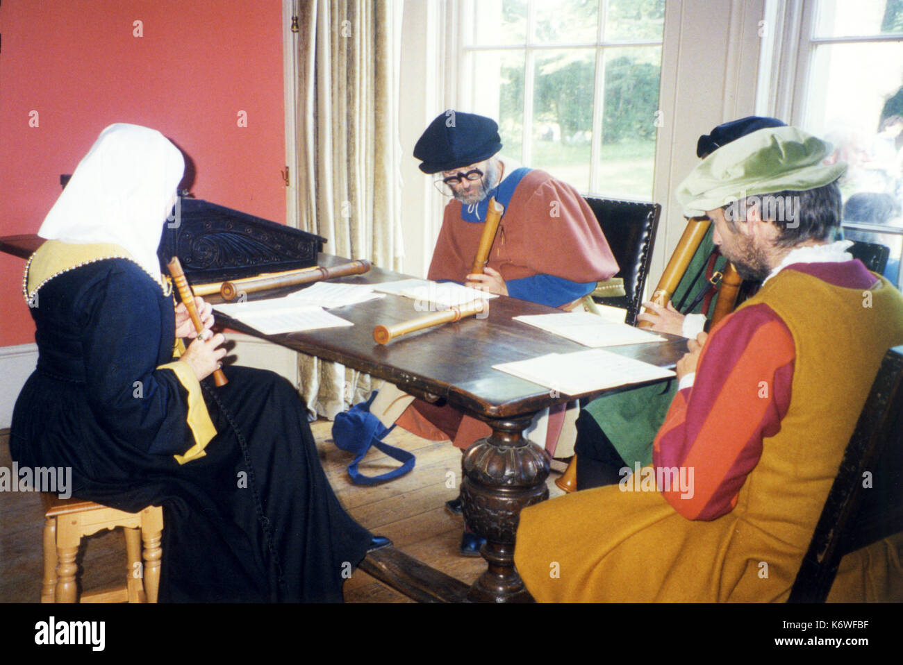 Tudor Recorder Consort 4 part Renaissance Recorder Consort, playing ...