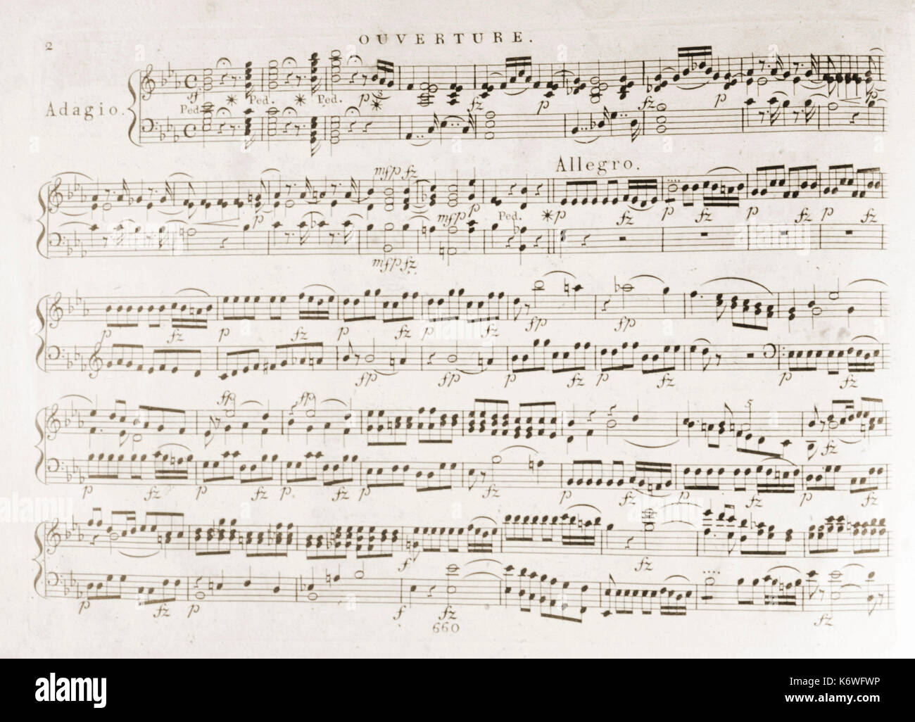 Mozart Original Sheet Music