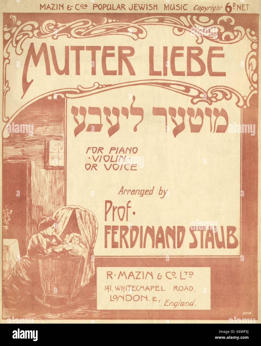 Jewish music sheets hi-res stock photography and images - Alamy