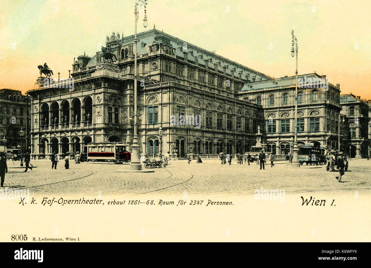 VIENNA OPERA HOUSE Stock Photo - Alamy