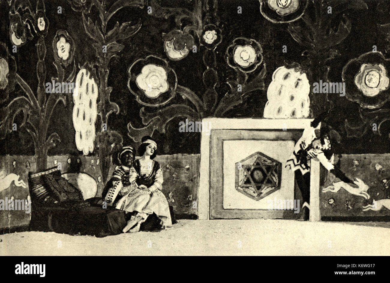 STRAVINSKY. Petrushka, Act III 'At the Moor's' with Orlov, Karsavina ...