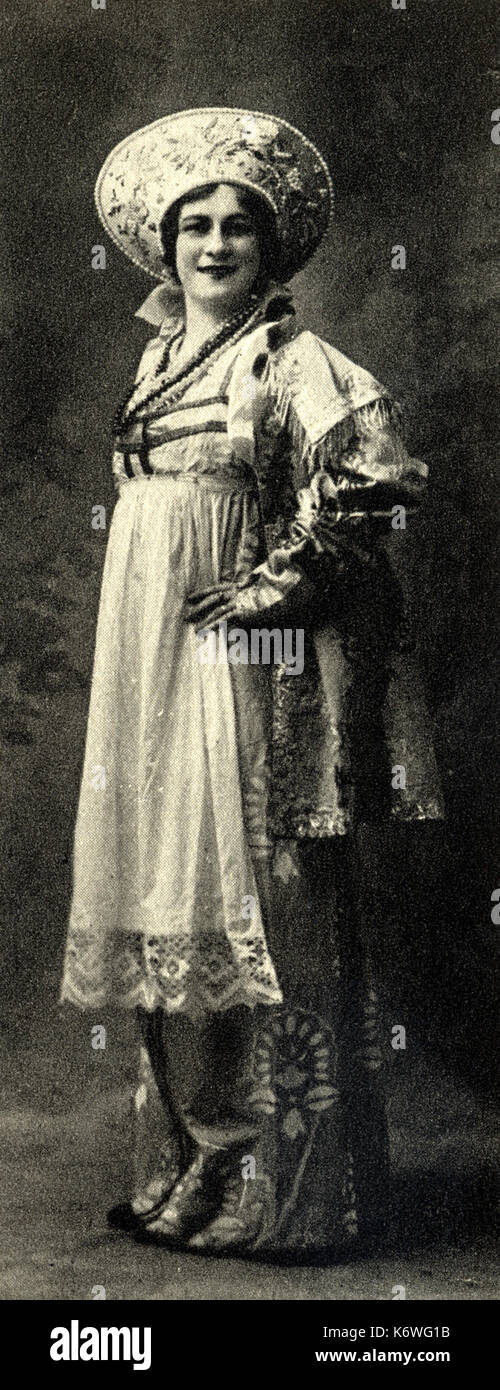 Stravinsky's 'Petrushka' 1911, Baranovich as 'une nourrice' . First ...