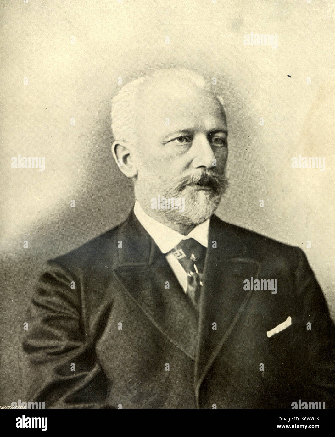 Tchaikovsky Portrait Classical Music High Resolution Stock Photography ...