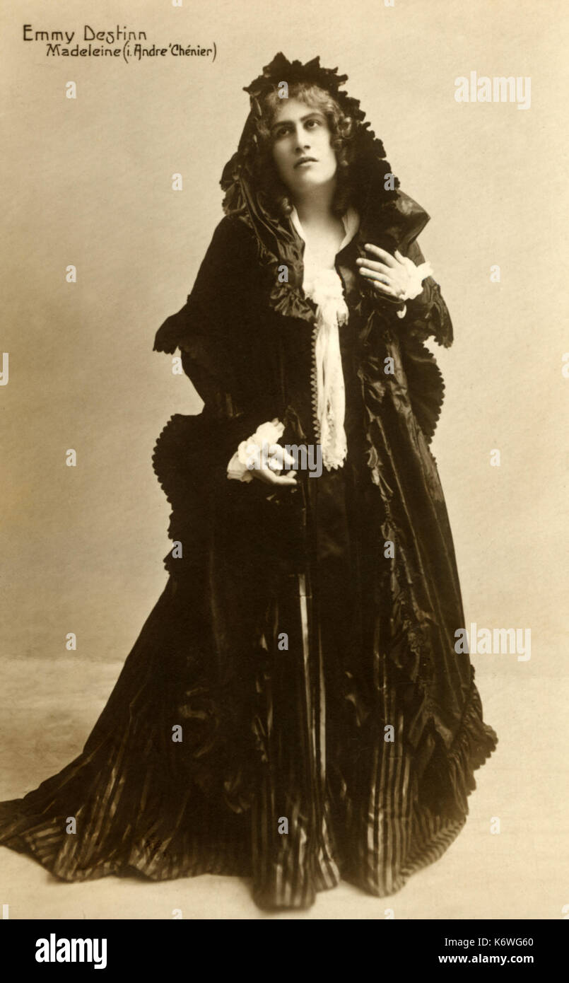 DESTINN, Emmy - as Madeleine in GIORDANO 's opera, ' Andrea Chénier ...