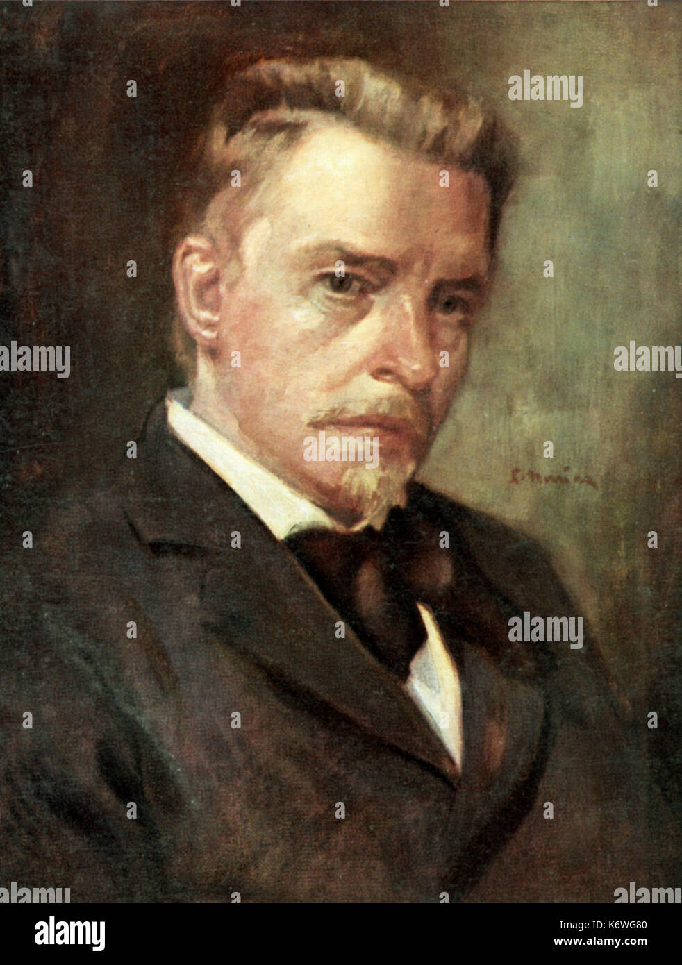 Hugo Wolf - portrait of Austrian composer, 13 March 1860 - 22 February ...