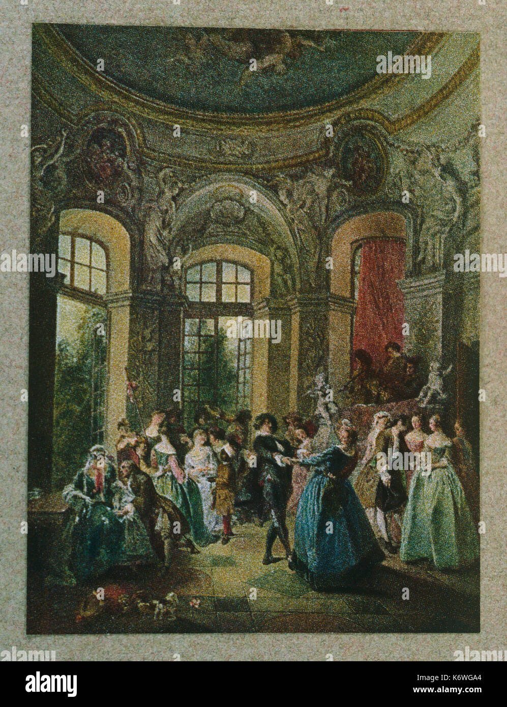 DANCE - BAROQUE Ball at Schlosse, Potsdam, Germany. Frederick the Great ...