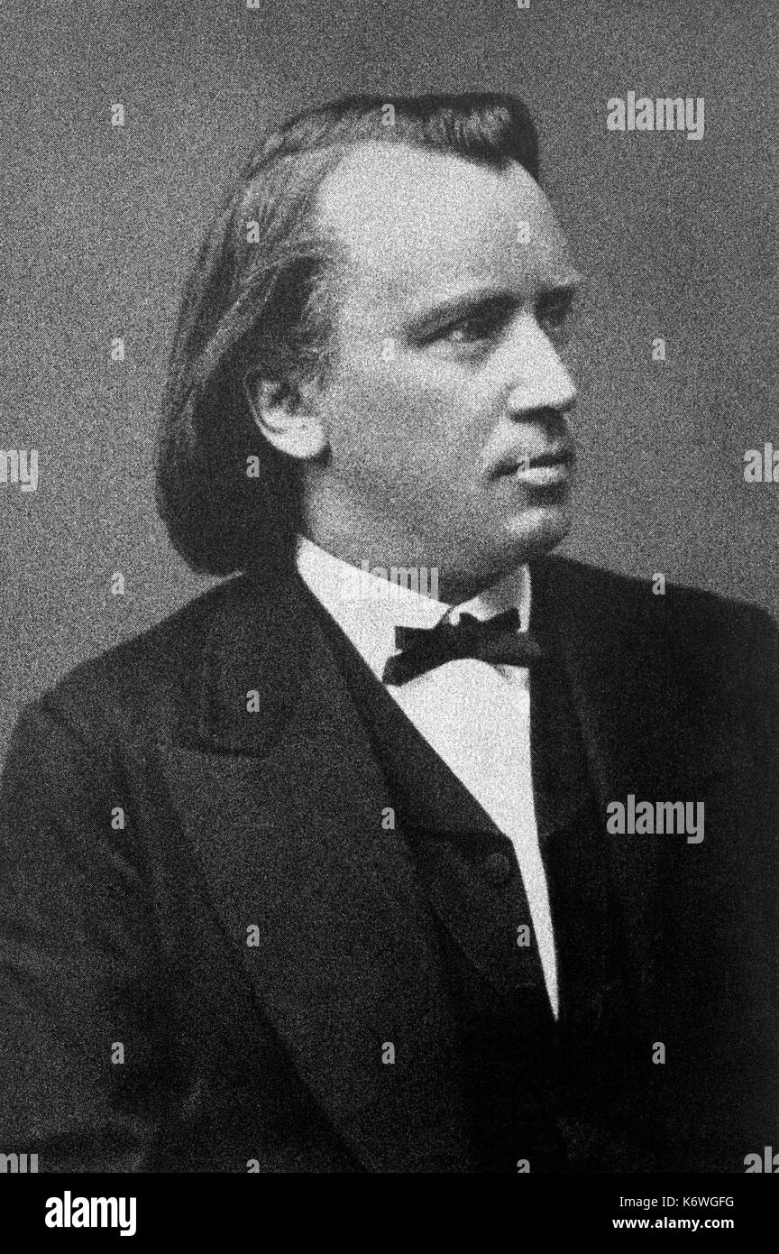 Brahms portrait hi-res stock photography and images - Alamy