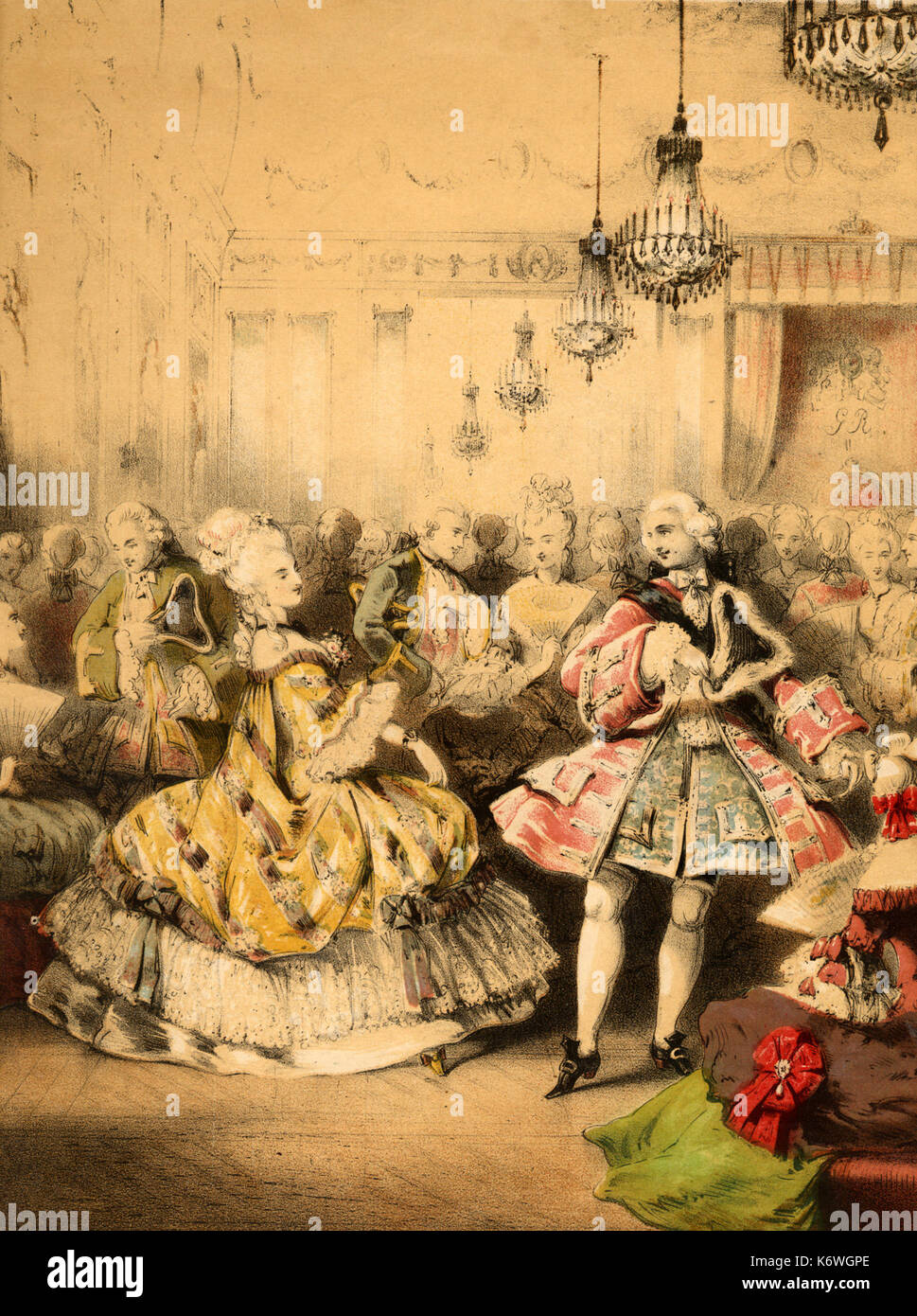 18th century Ball - illustrated score cover of 'Court of St James's ...