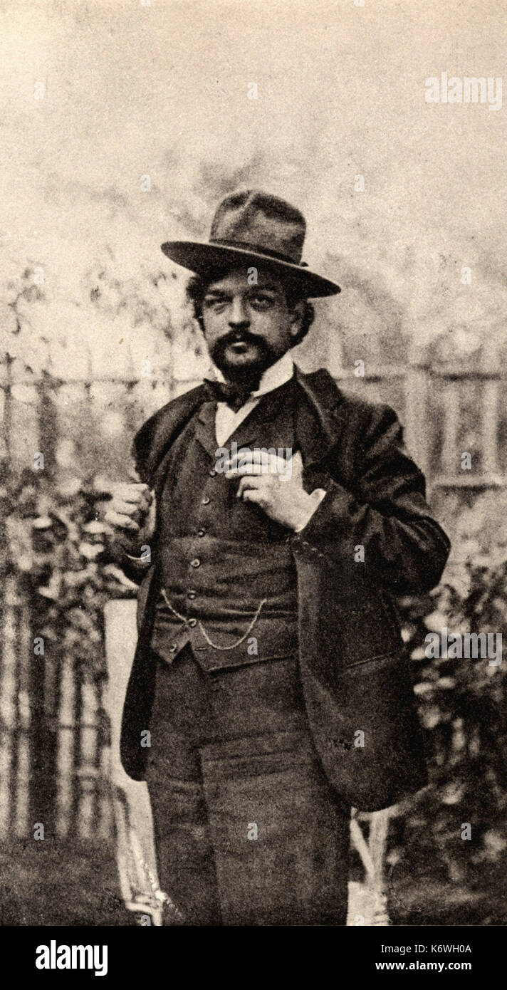 DEBUSSY, Claude in 1902 - photograph taken the day after Pelléas ...