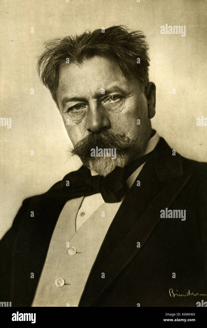 Arthur nikisch 1855 1922 hungarian conductor hi-res stock photography ...