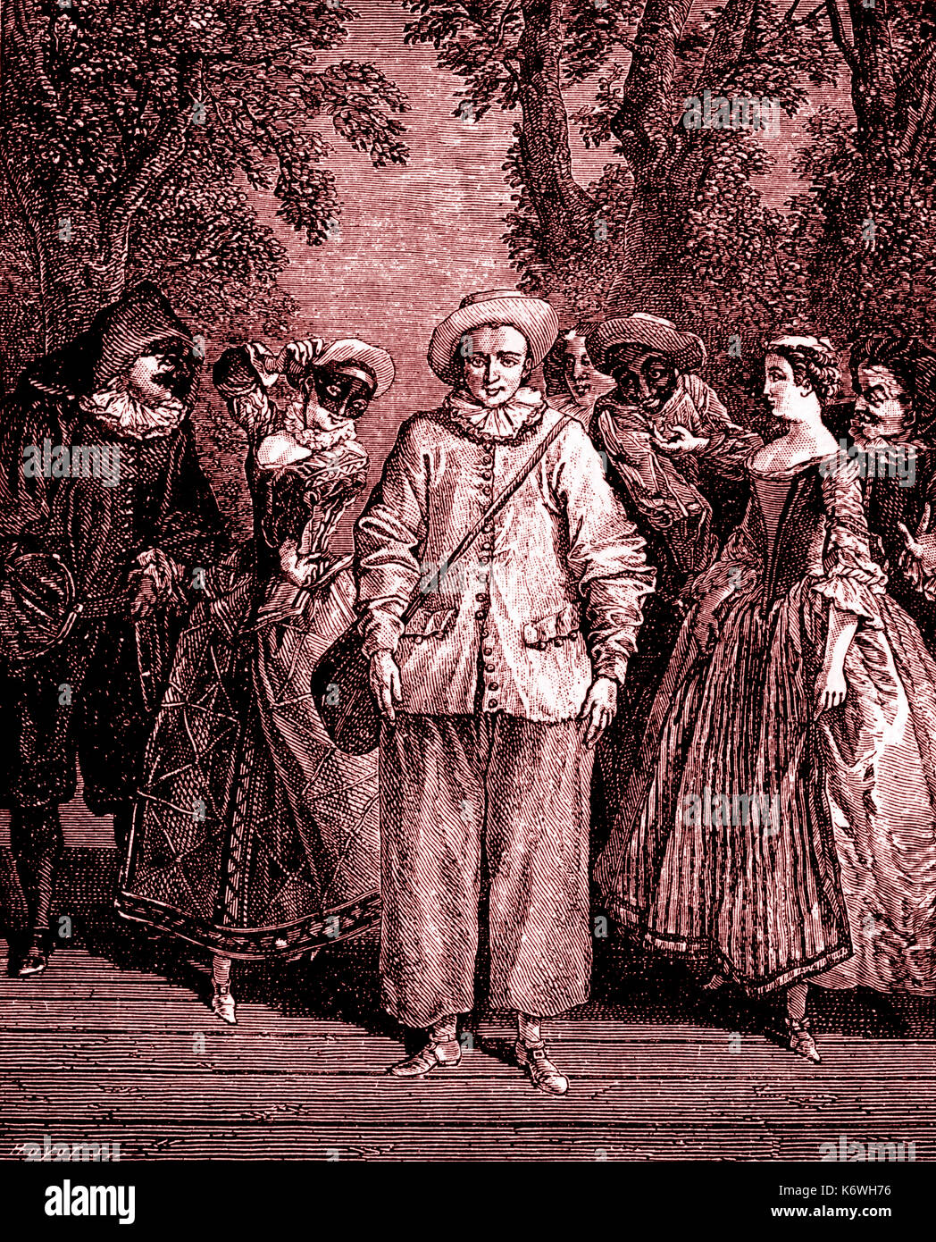 COMMEDIA DELL'ARTE ('comedy of professional artists') - 'Le Theatre ...