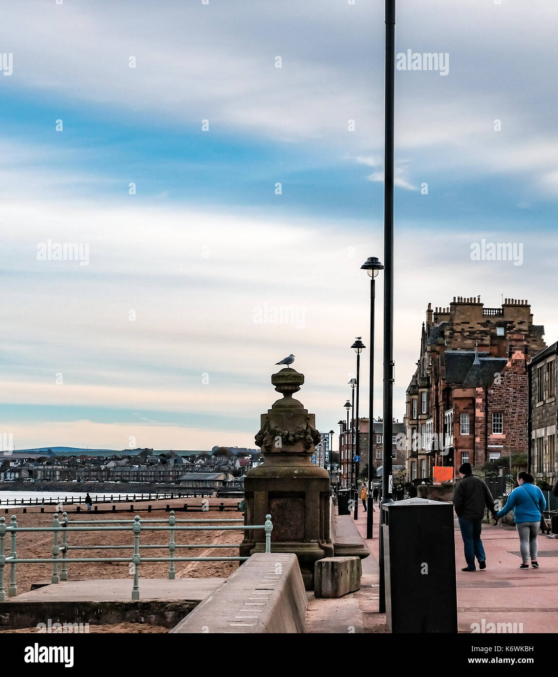 Portobello edinburgh houses hi-res stock photography and images - Alamy