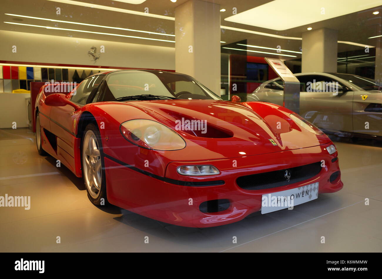 Red Ferrari F50 Stock Photos & Red Ferrari F50 Stock Images - Alamy