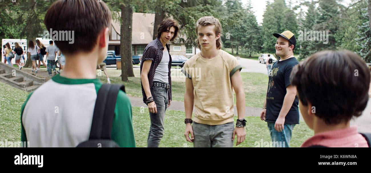 IT, from left: Jaeden Lieberher, Owen Teague, Nicholas Hamilton, Jake ...