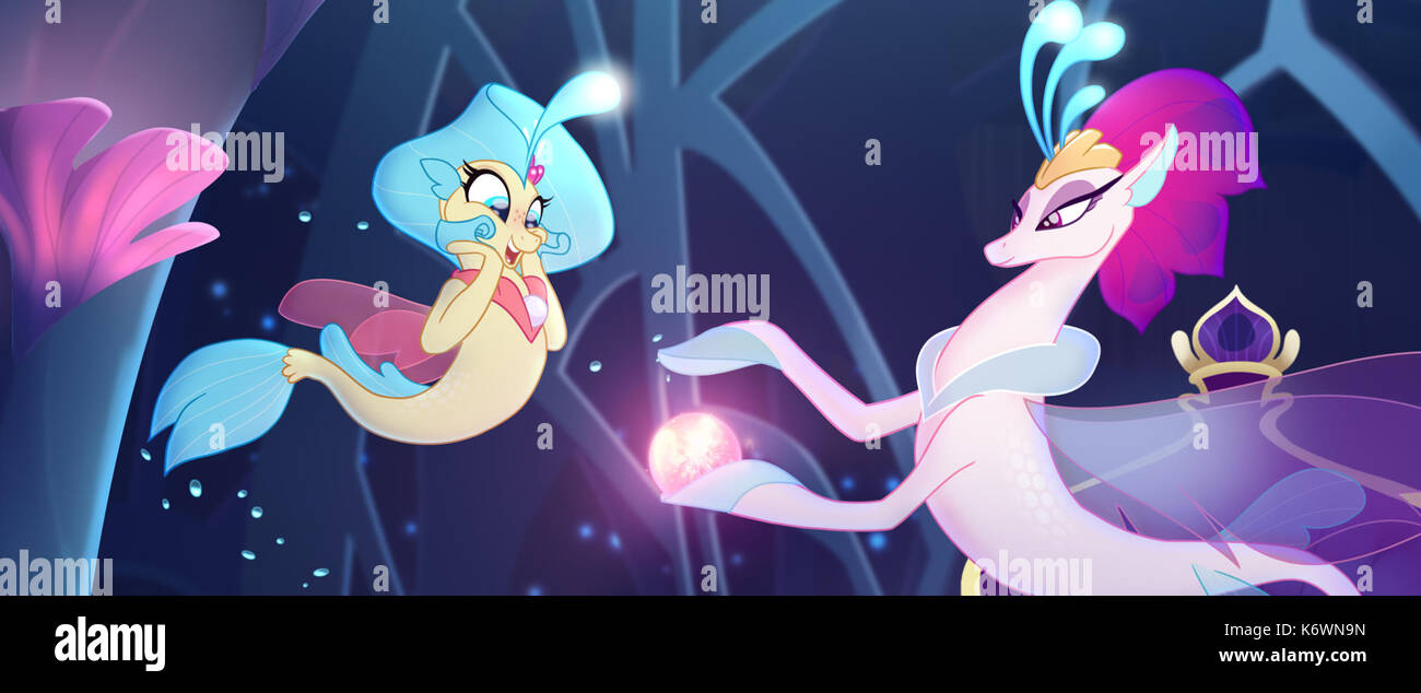 MY LITTLE PONY: THE MOVIE, from left, Princess Skystar (voice: Kristin ...