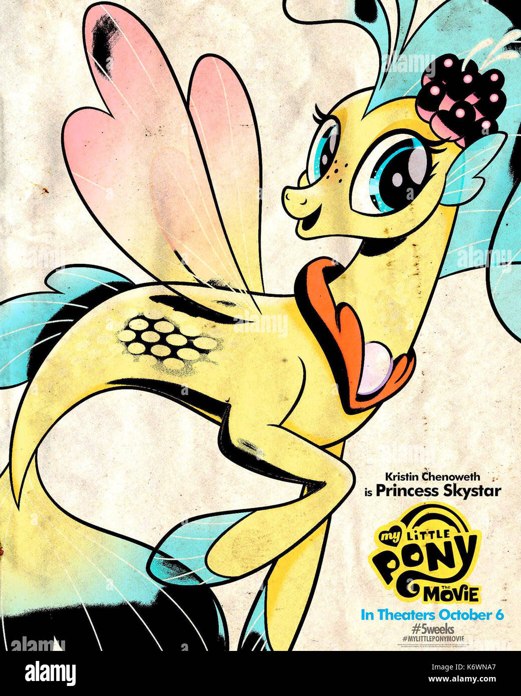 MY LITTLE PONY: THE MOVIE, US character poster, Princess Skystar (voice ...