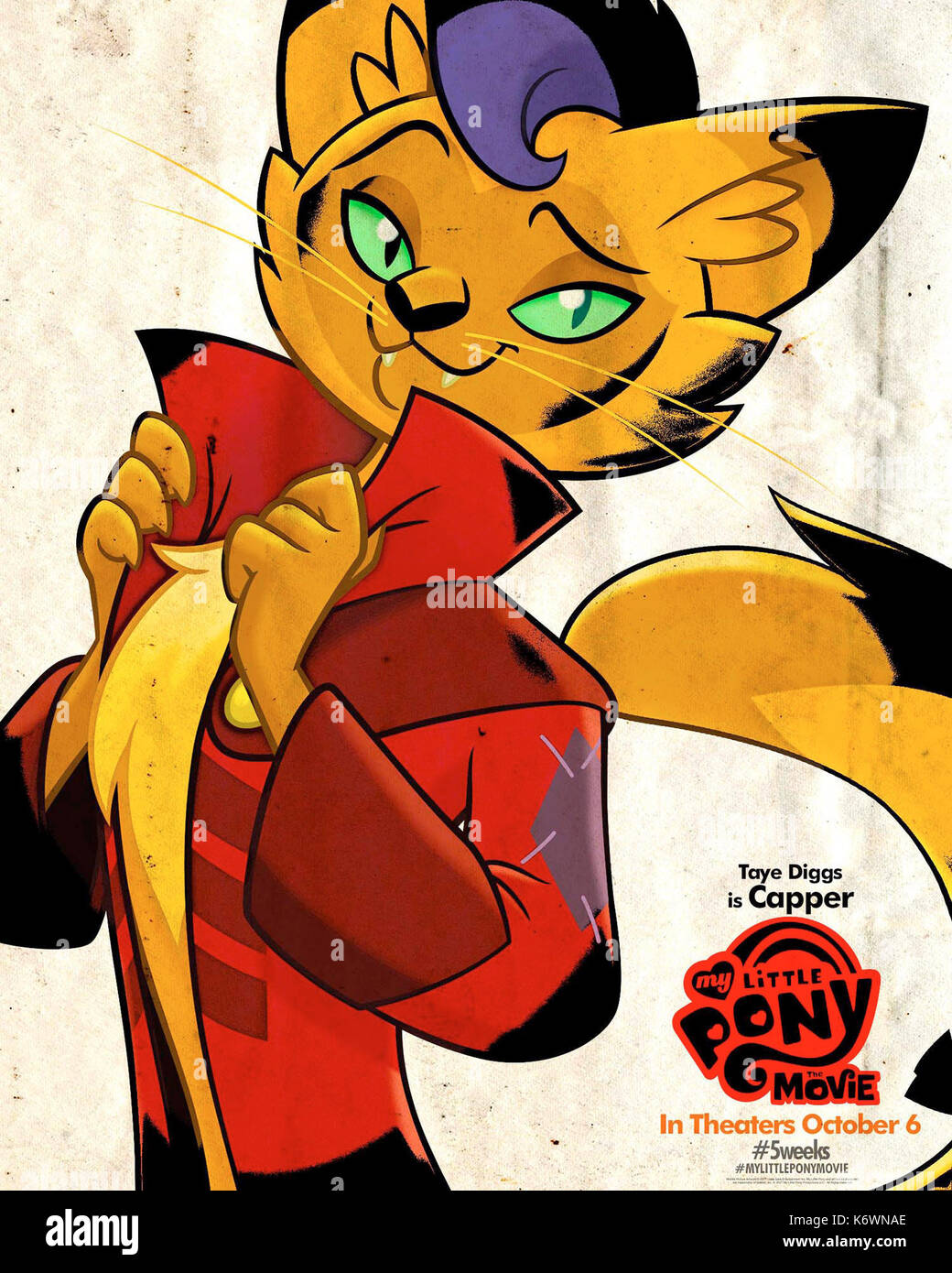 MY LITTLE PONY: THE MOVIE, US character poster, Capper (voice: Taye ...