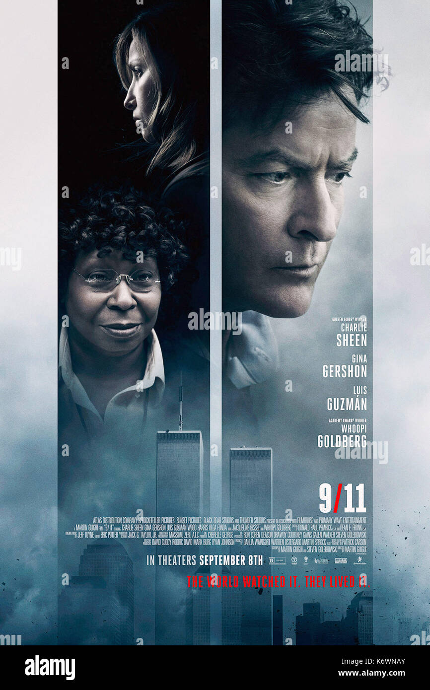 9/11, US advance poster, from left: Whoopi Goldberg, Gina Gershon ...