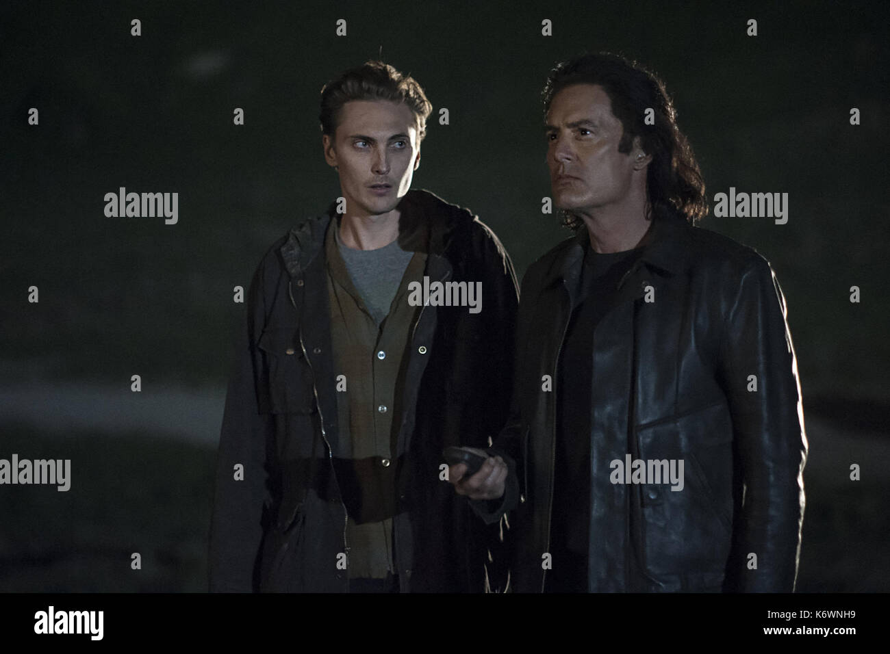 TWIN PEAKS, l-r: Eamon Farren, Kyle MacLachlan in 'Part 16: No Knock ...