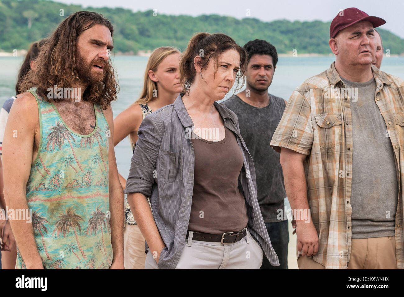 WRECKED, (front, from left): George Basil, Brooke Dillman, Will McLaughlin, 'Poison', (Season 2 ...
