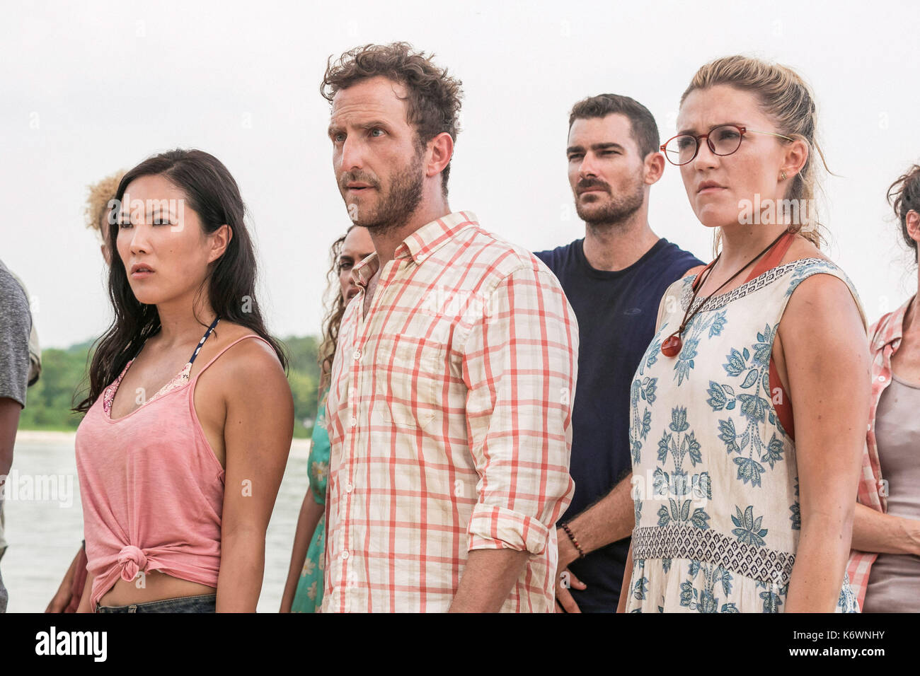 WRECKED, (front, from left): Ally Maki, Will Greenberg, Jessica Lowe ...