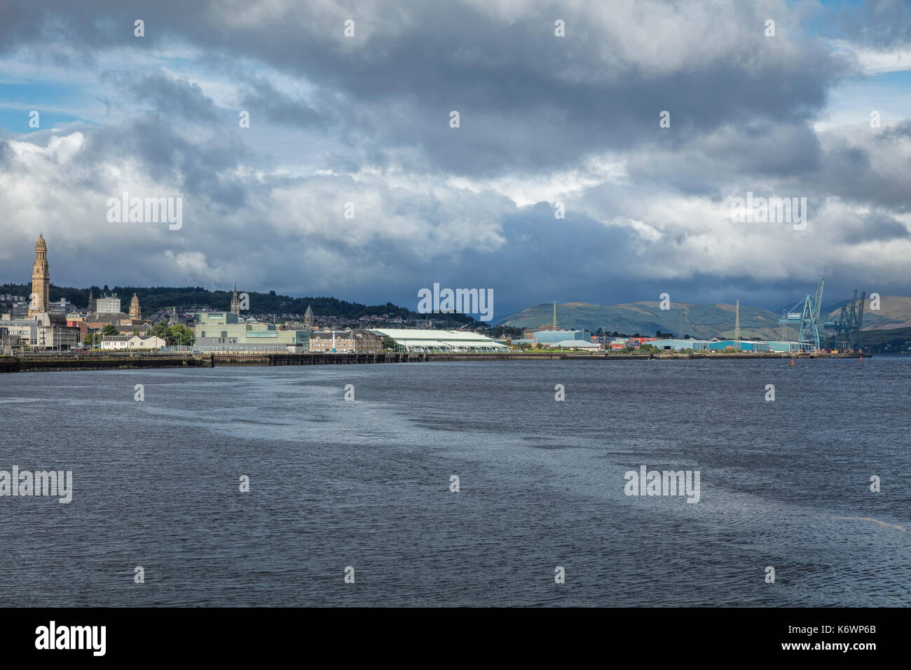 Town greenock scotland hi-res stock photography and images - Alamy