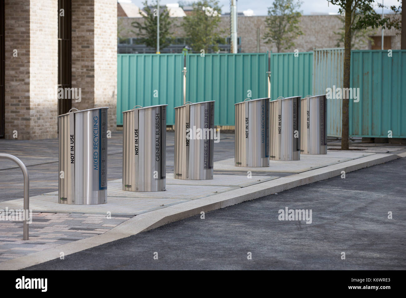 The new underground bins in Eddington,Cambridge on Sept 13th. Wheelie ...