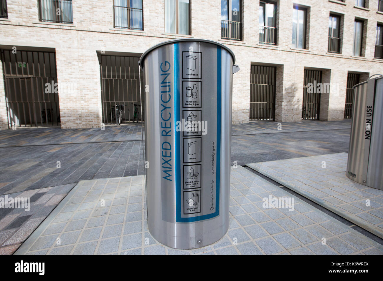 The new underground bins in Eddington,Cambridge on Sept 13th. Wheelie ...