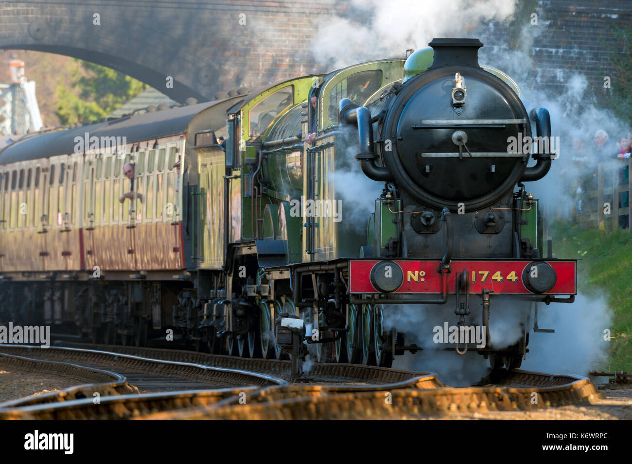 Steam Gala event on the Poppy Line, Weybourne, Norfolk Stock Photo - Alamy