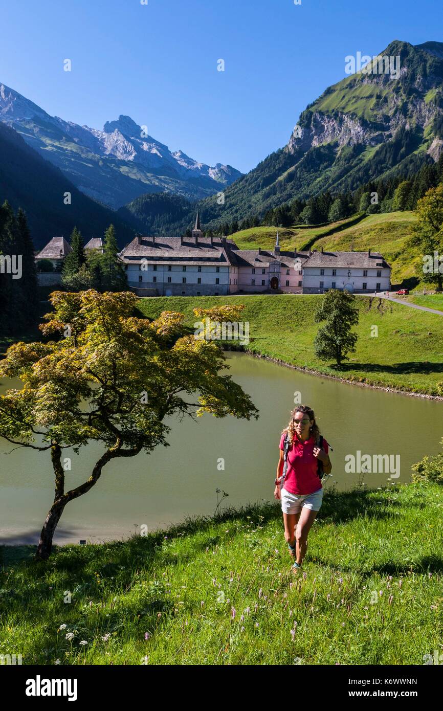 La France, Haute-Savoie, Chartreuse du Reposoir, founded in 1151 by ...