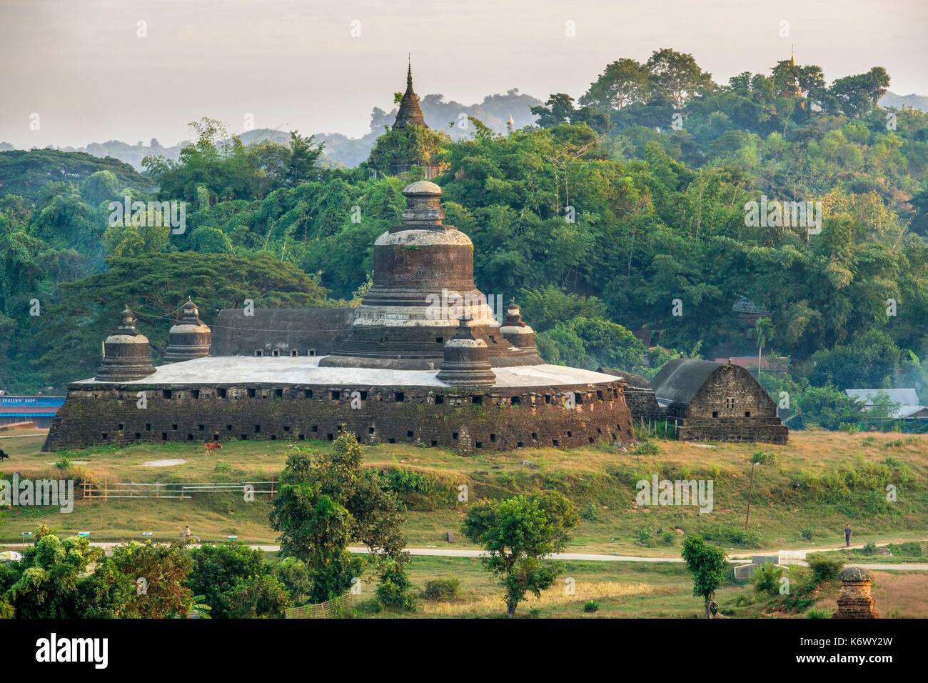 Myanmar (Burma), Rakhine state (or Arakan state), archeological site of ...