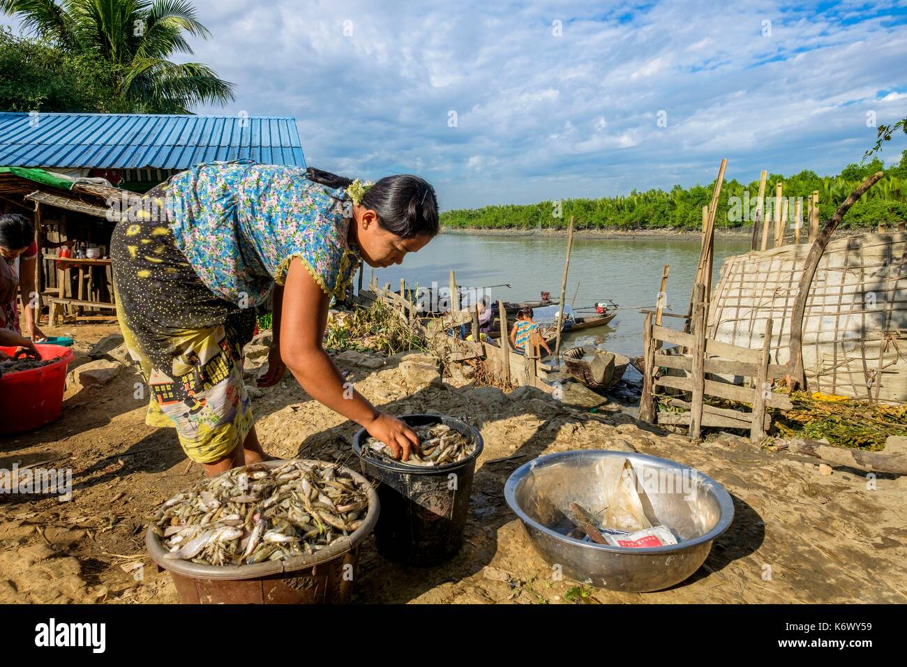 The fish market 18th century hi-res stock photography and images - Alamy