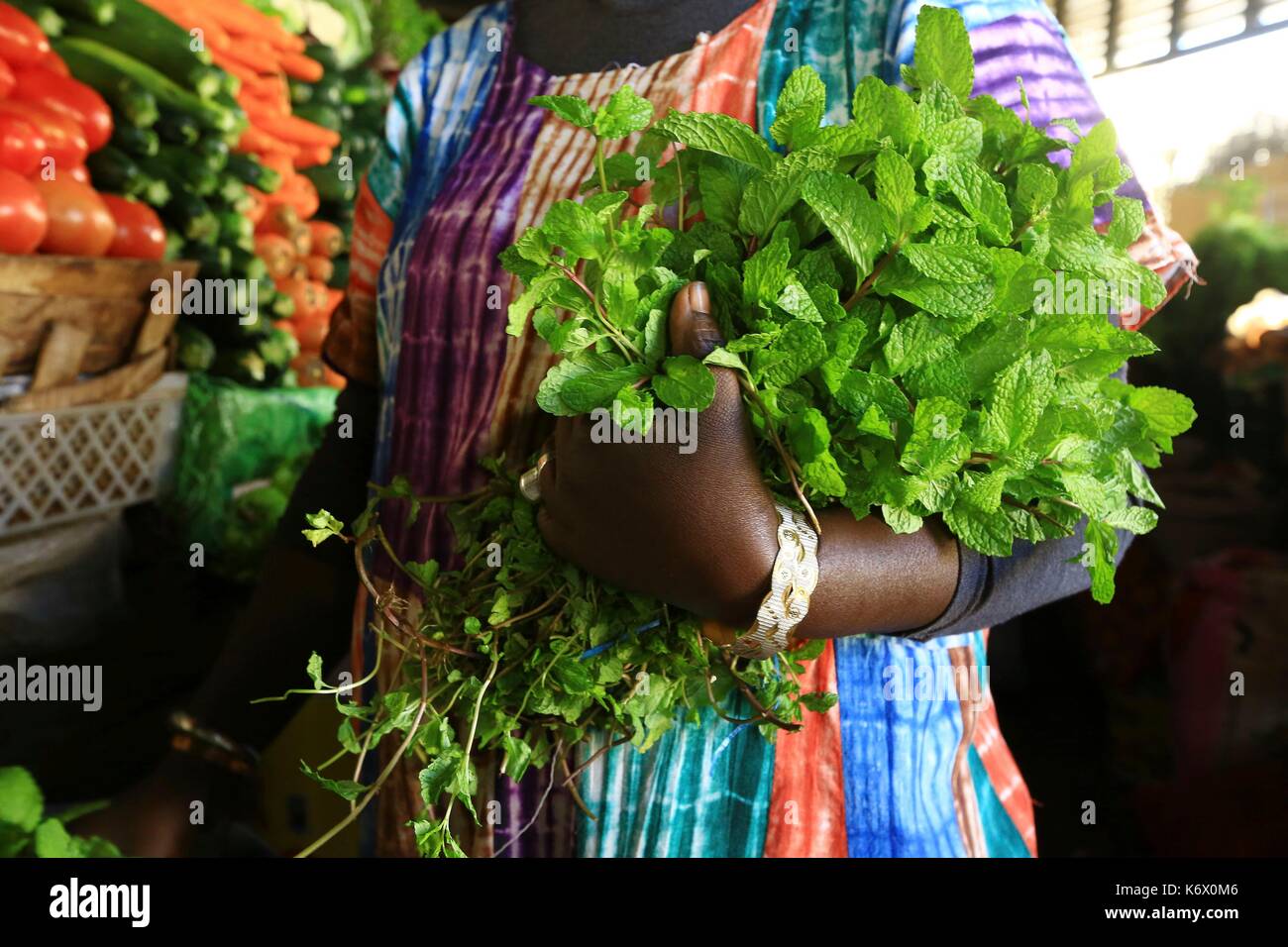 Senegal, Dakar, the market Kermel Stock Photo - Alamy