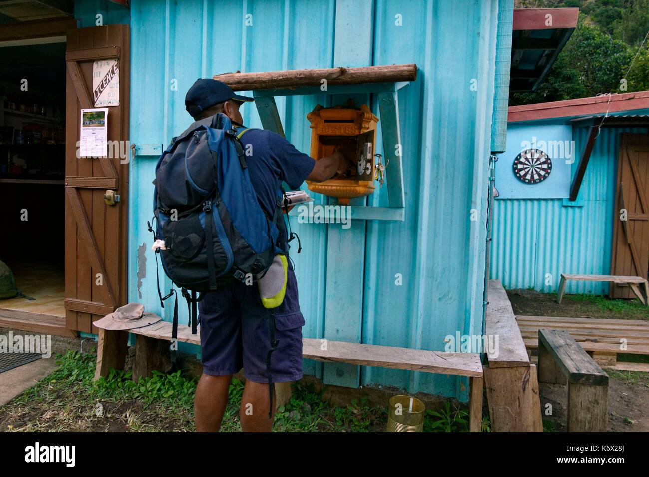 Postman in a park hi-res stock photography and images - Alamy