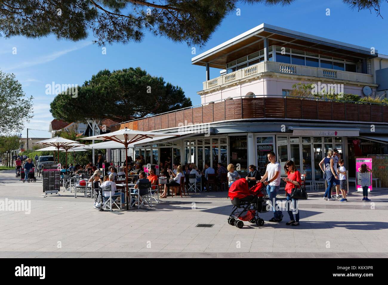 France, Gironde, Bassin d'Arcachon, Cap Ferret, Andernos les Bains ...