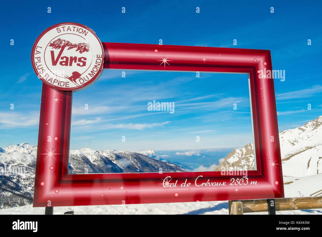 Vars Ski Resort High Resolution Stock Photography and Images - Alamy