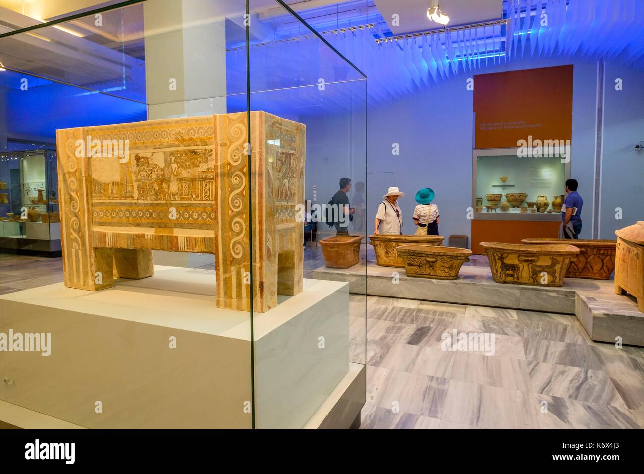 Greece, Crete, Heraklion, Heraklion Archeological Museum, Hagia Triada ...