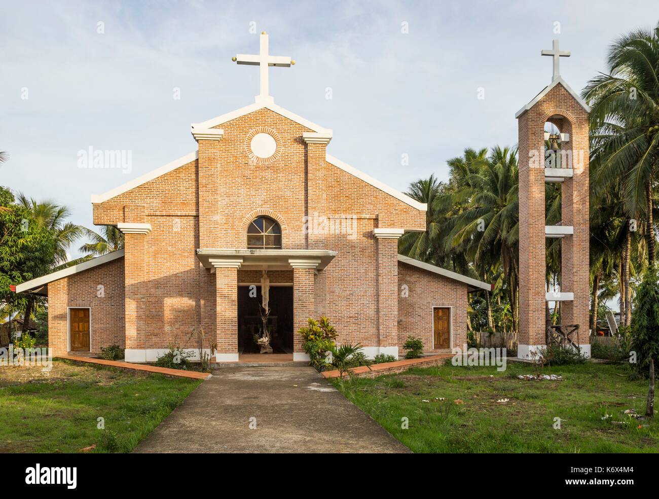 Philippines, Palawan, Aborlan, West Coast, the church Stock Photo - Alamy