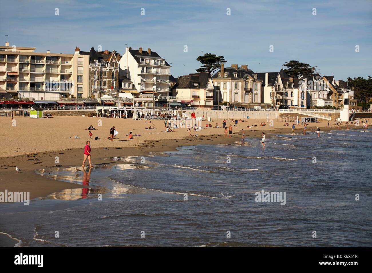 France, Morbihan, Quiberon, Great Beach Stock Photo - Alamy