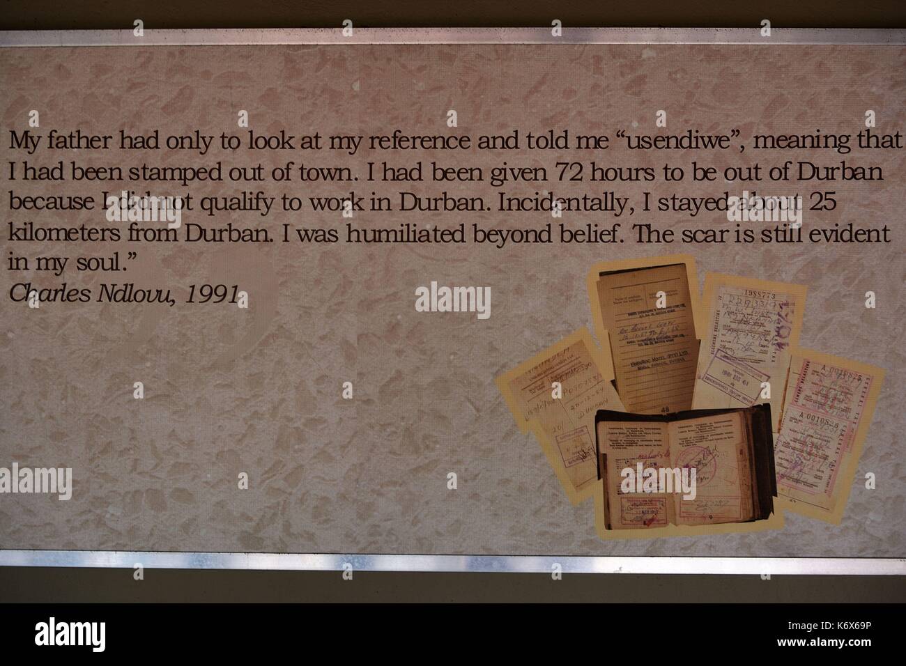 South Africa, KwaZulu Natal, Durban, KwaMuhle Museum, former ...