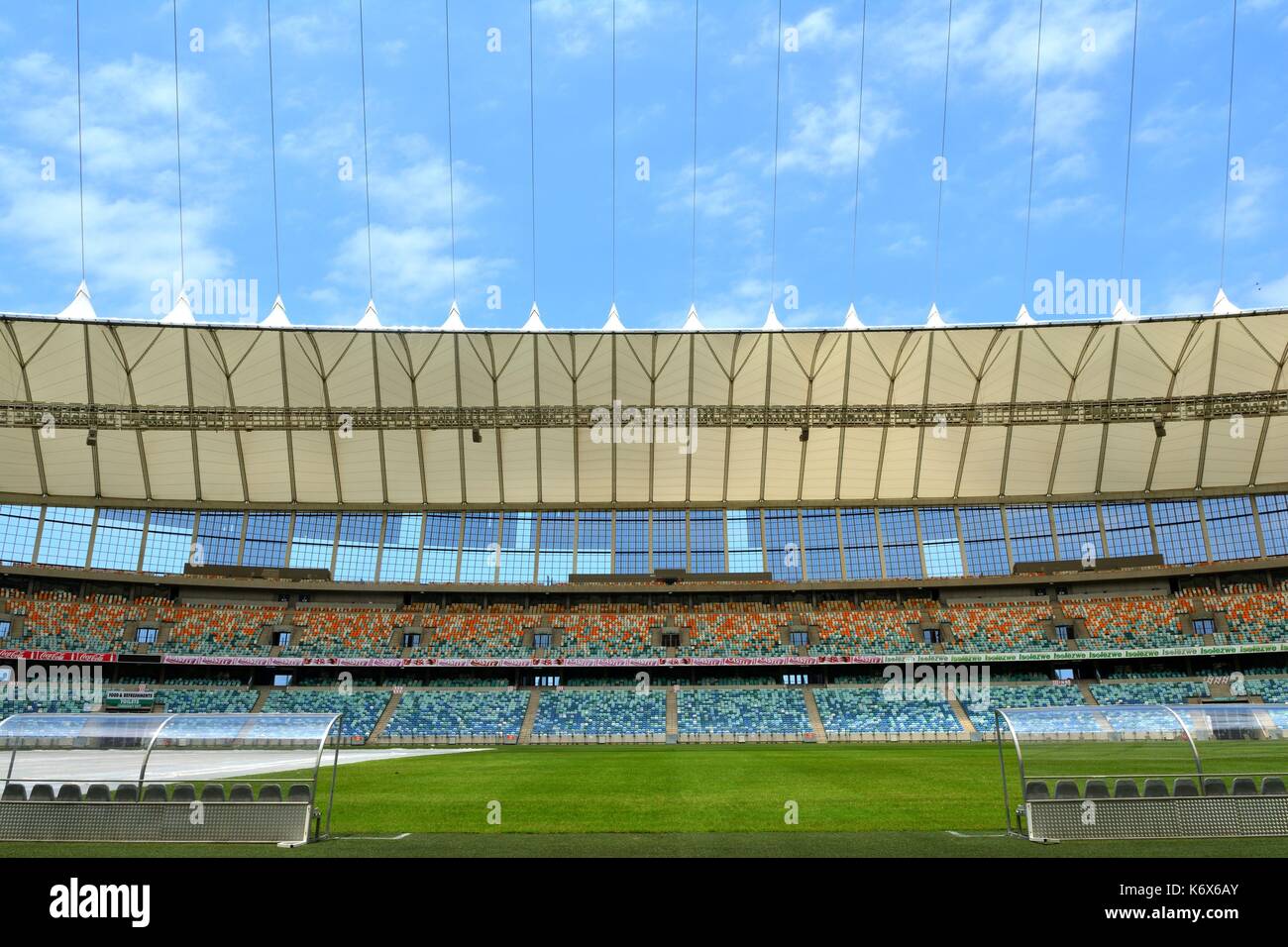 South Africa, KwaZulu Natal, Durban, Moses Mabhida Stadium, built for ...