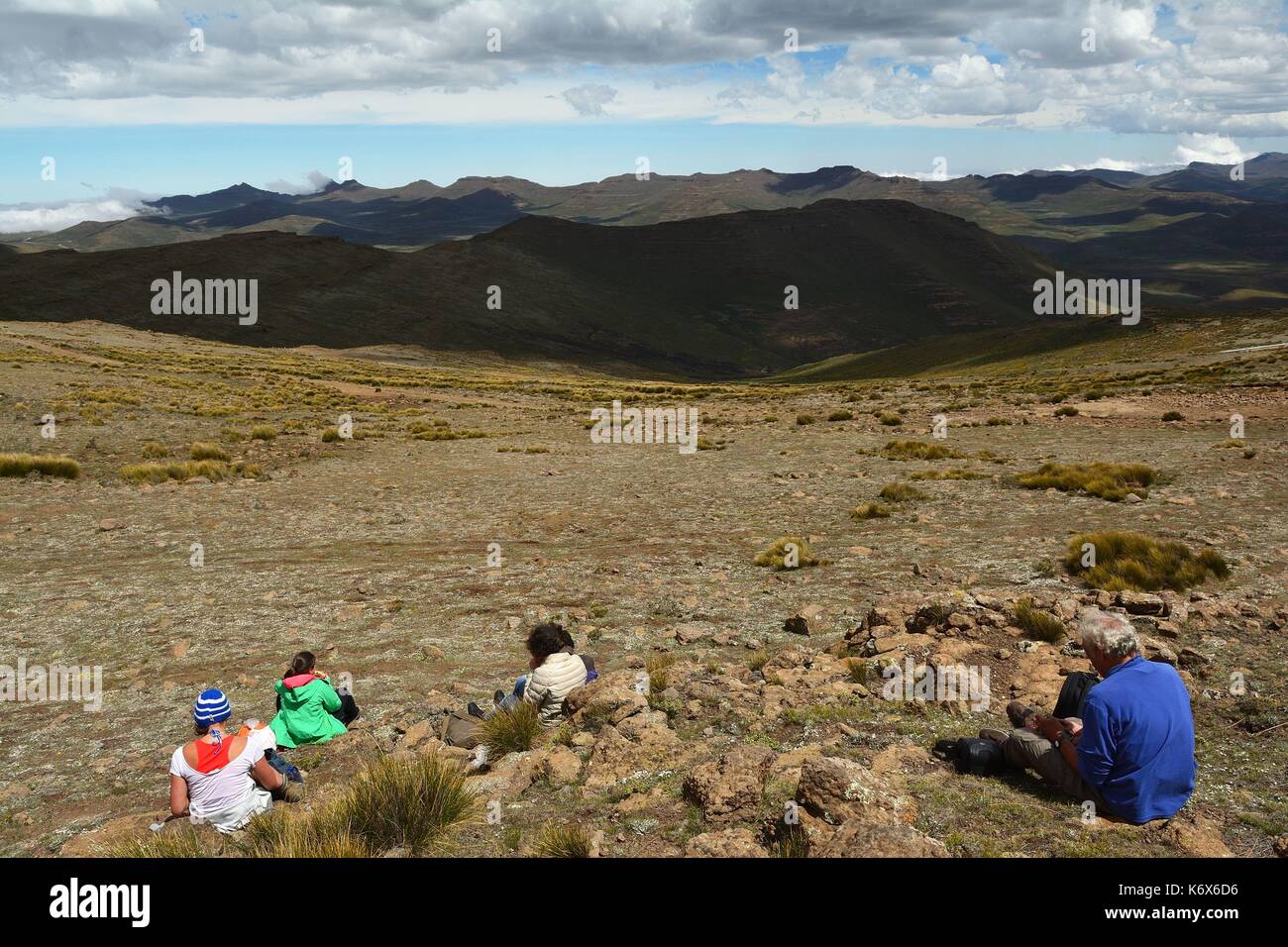 Lesotho, Mokhotlong, Drakensberg mountain massif Stock Photo - Alamy