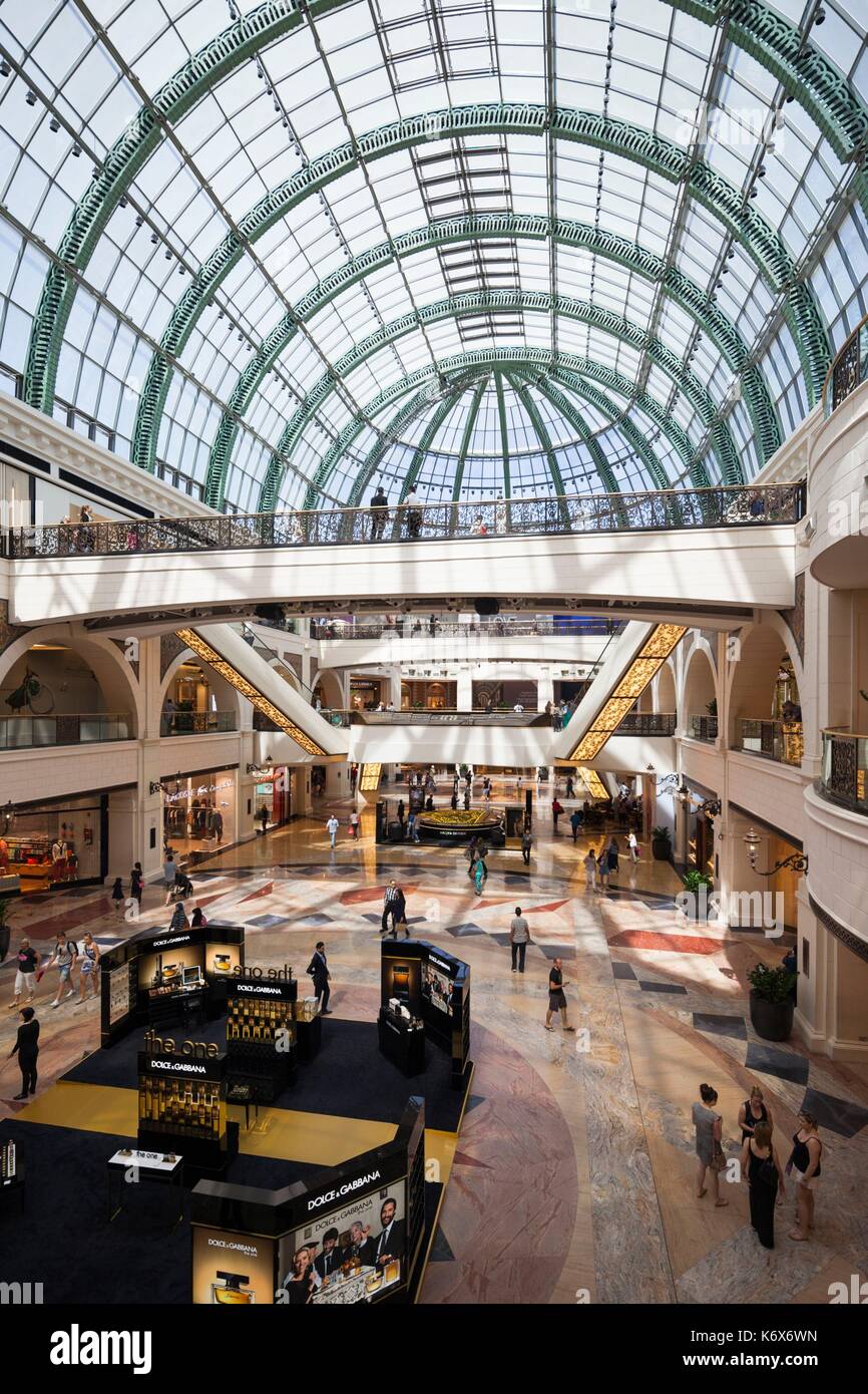 United Arab Emirates, Dubai, Al Barsha, Mall of the Emirates, interior ...