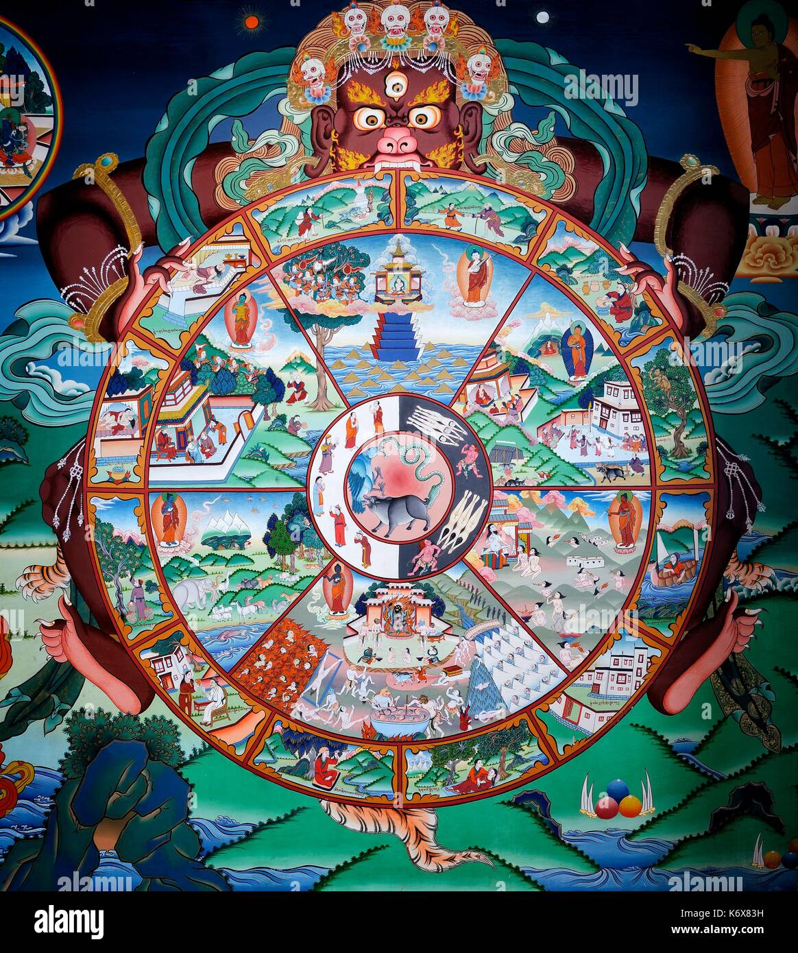 India, Jammu and Kashmir State, Himalaya, Ladakh, Indus valley ...