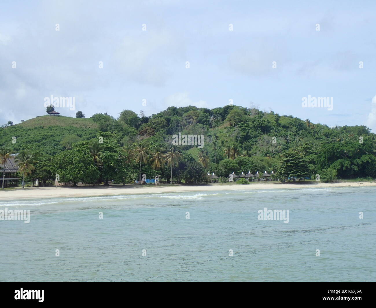 Isabela City, Philippines. 13th Sep, 2017. Malamawi Beach is one of the ...