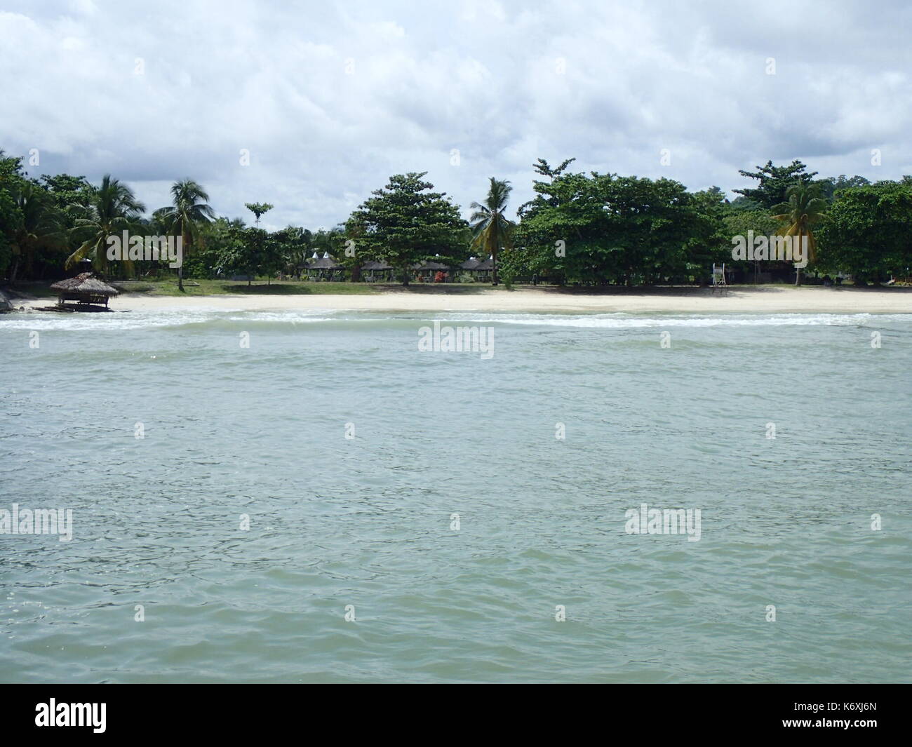 Isabela City, Philippines. 13th Sep, 2017. Malamawi Beach is one of the ...