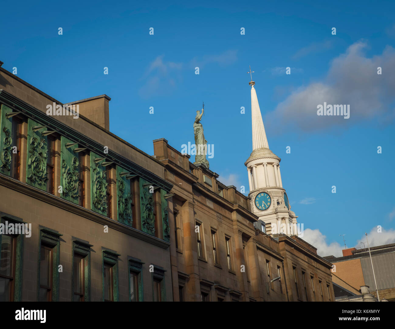 Hutcheson Hospital Building in Ingram Street Stock Photo - Alamy