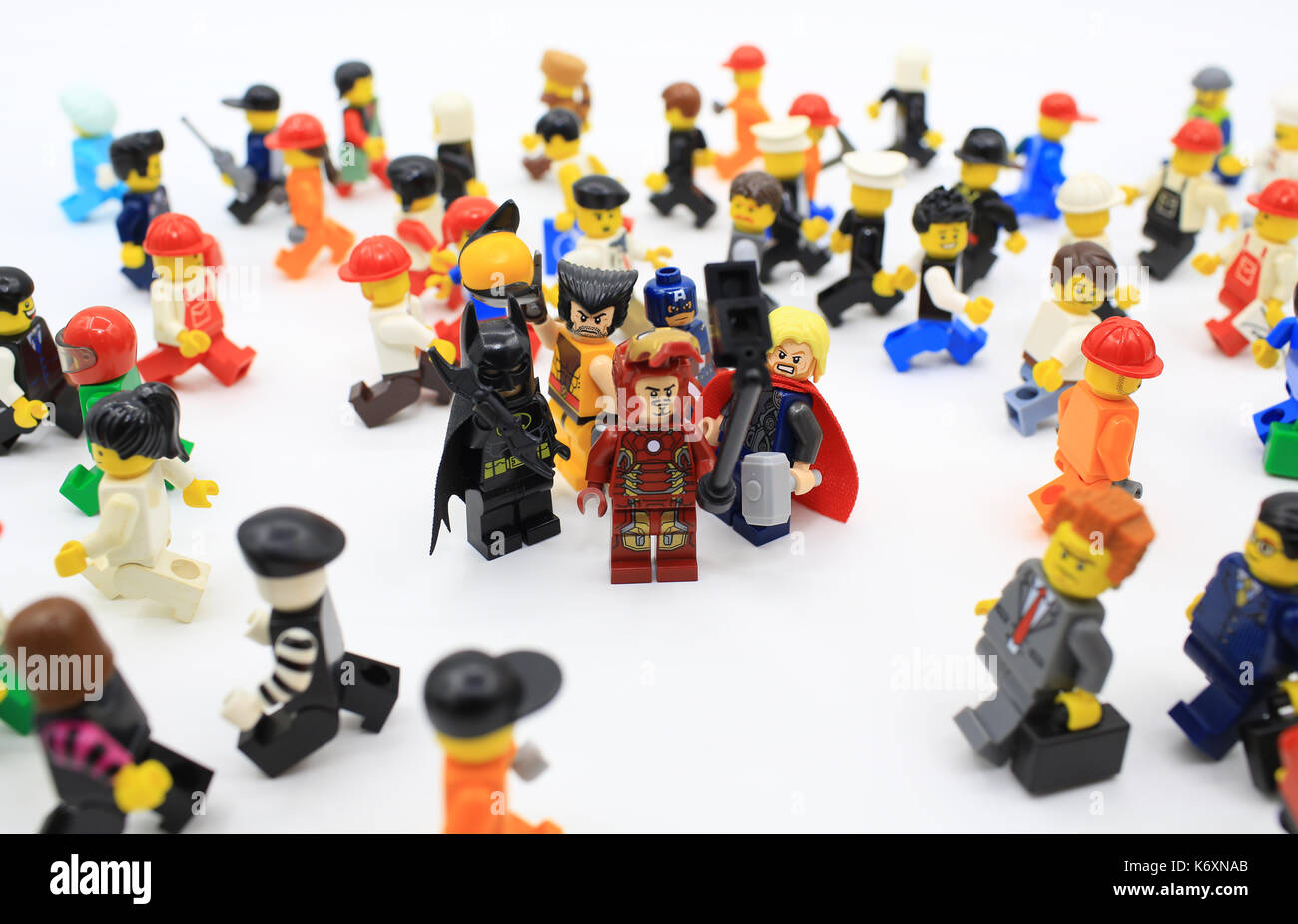 super hero is just a normal people Stock Photo - Alamy